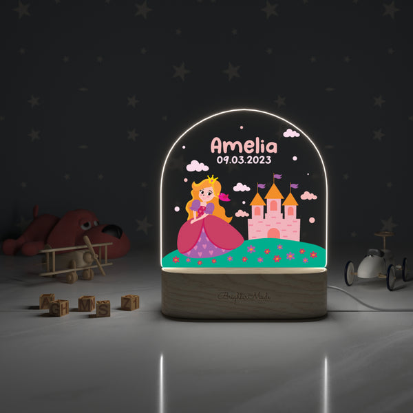 Princess - Personalized Night Light - Brighter Made