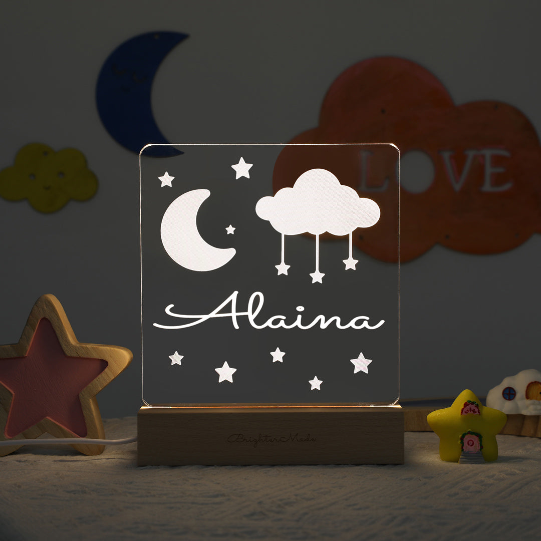Brighter Made | Personalized Night Lights