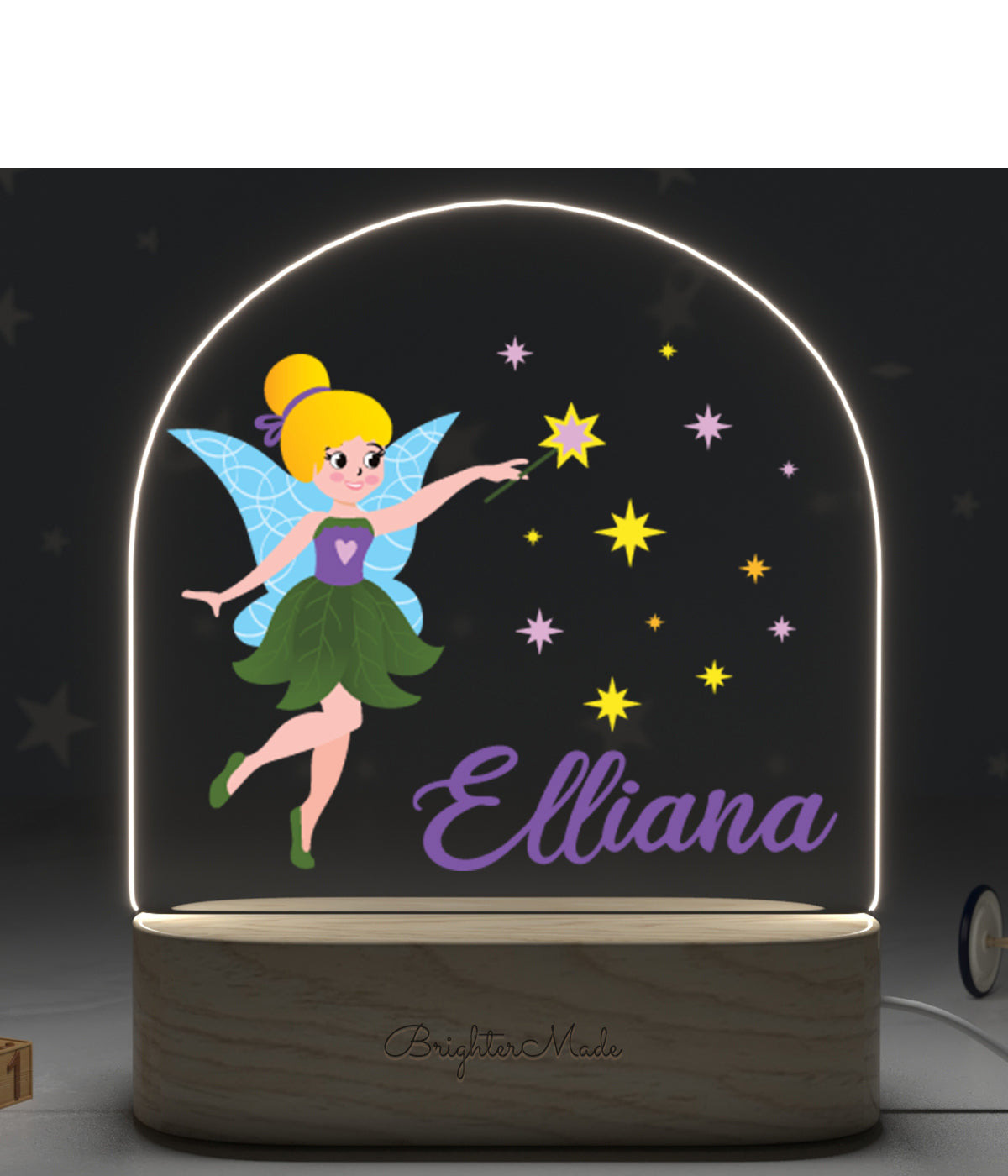 Brighter Made | Personalized Night Lights